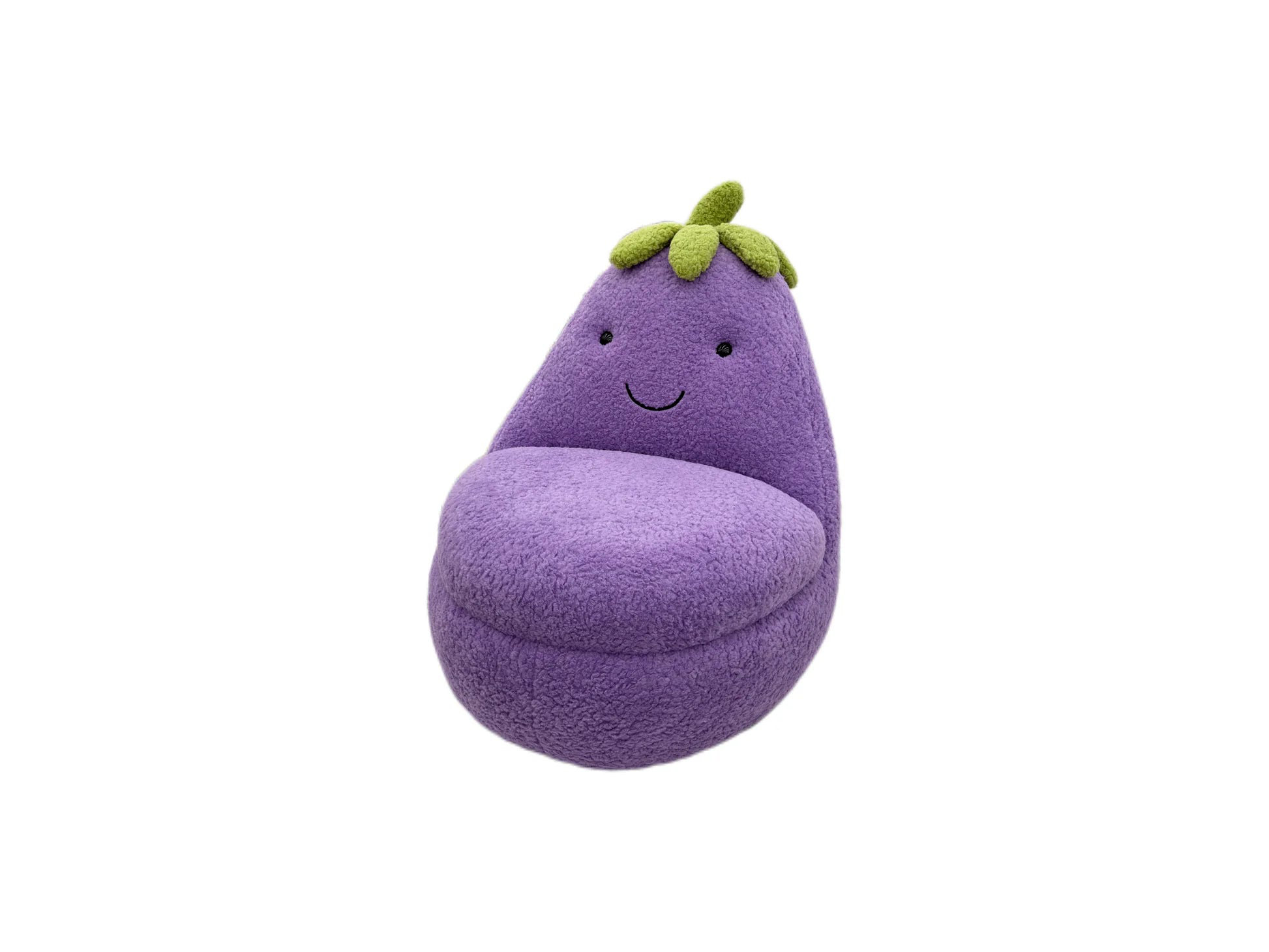Dakota Fields Eggplant Hug Chair | Wayfair