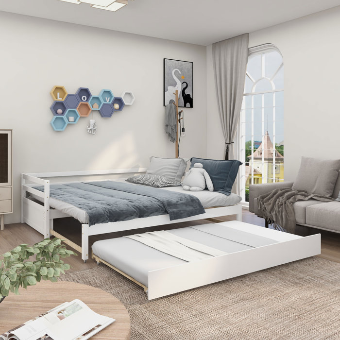 Shsfb Twin 25.9'' Expandable Bed Frame | Wayfair