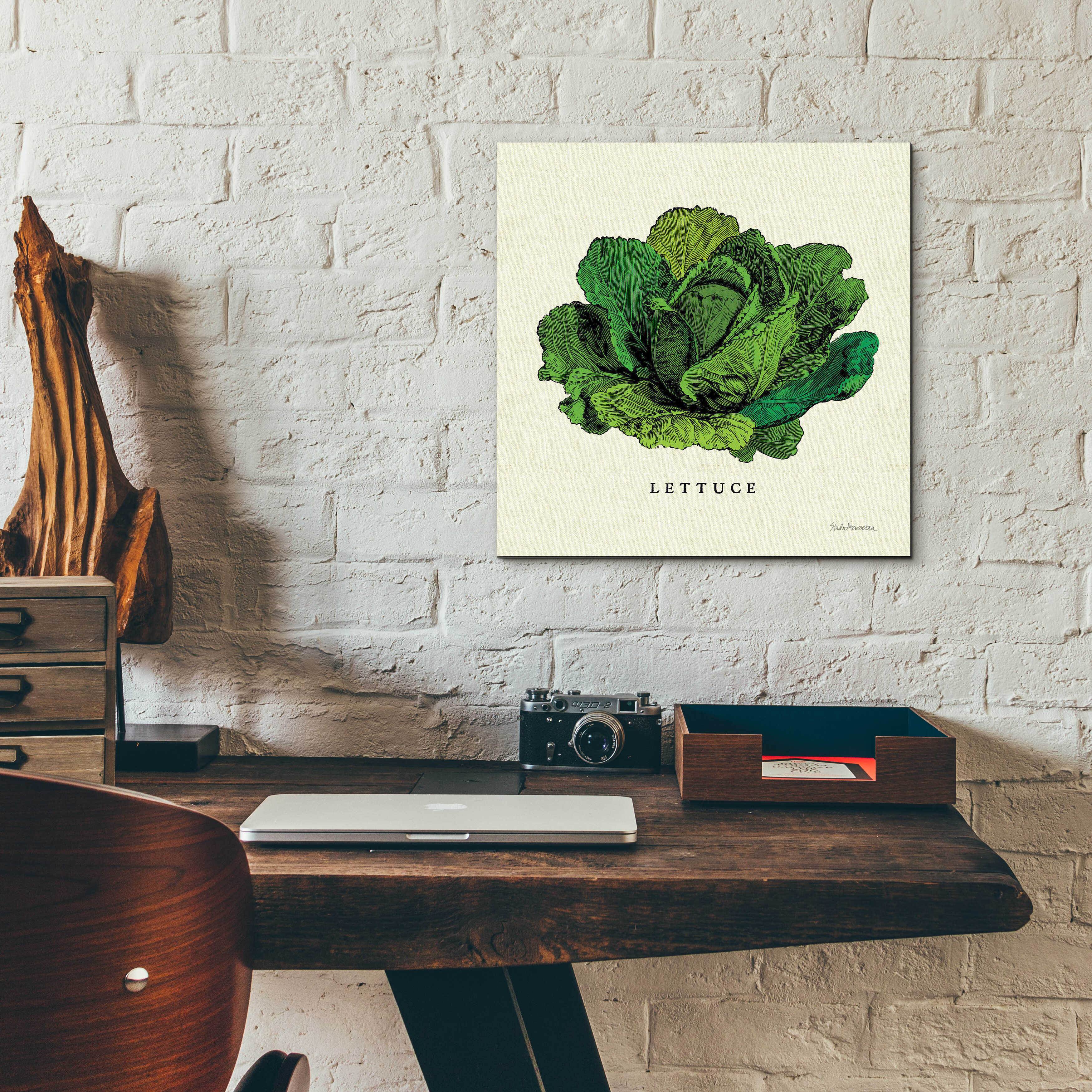 August Grove® August Grove 'Linen Vegetable II v2' by Studio Mousseau ...
