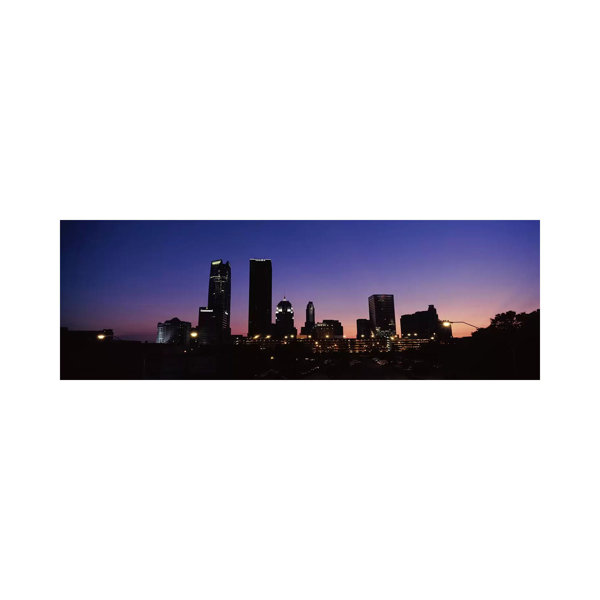 Latitude Run Downtown Skyline At Night, Oklahoma City, Oklahoma, USA by ...