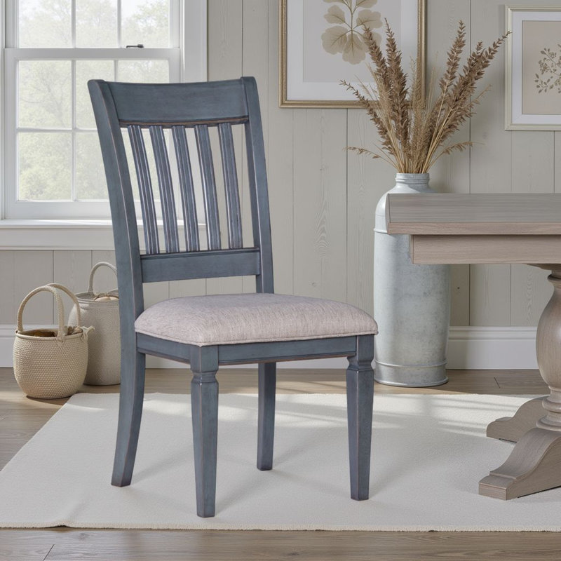 Alcott Hill® Wauneta Slat Back Dining Side Chair | Wayfair