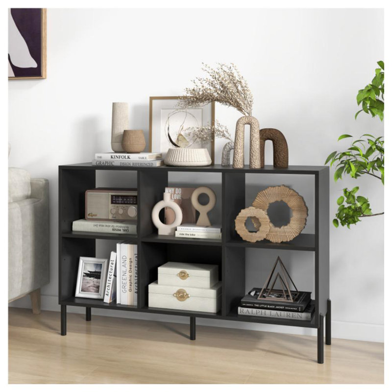 Ebern Designs Jazalynn Bookcase "& Reviews" | Wayfair