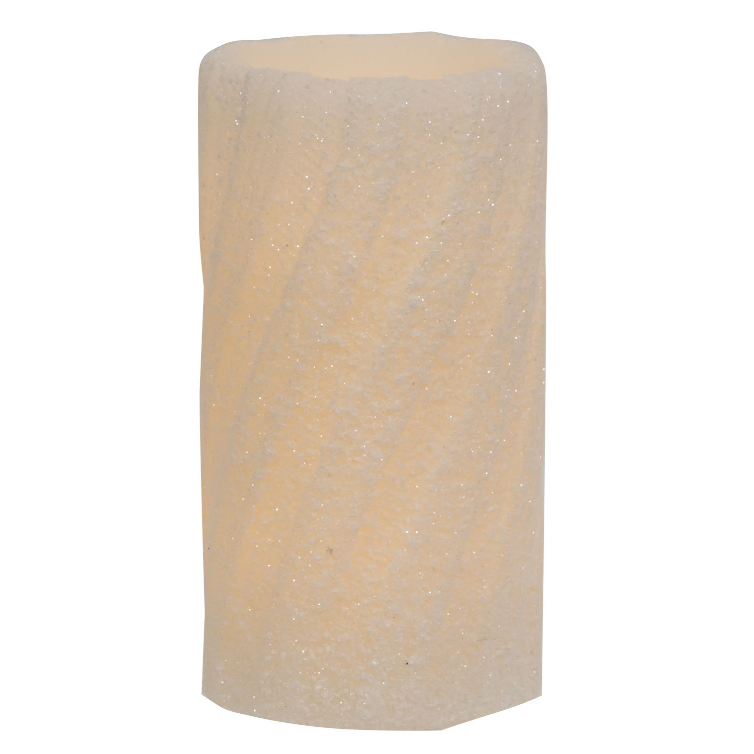 The Holiday Aisle® Sparkle Sweater Timer Pillar, 3" x 6" | Wayfair