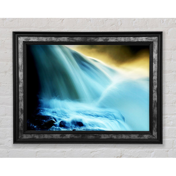 Bright Star Heavens Waterfalls - Single Picture Frame Art Prints ...