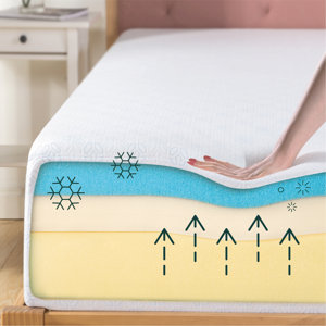 Wayfair Sleep™ 13.5'' Medium Cooling Gel Memory Foam Mattress & Reviews ...