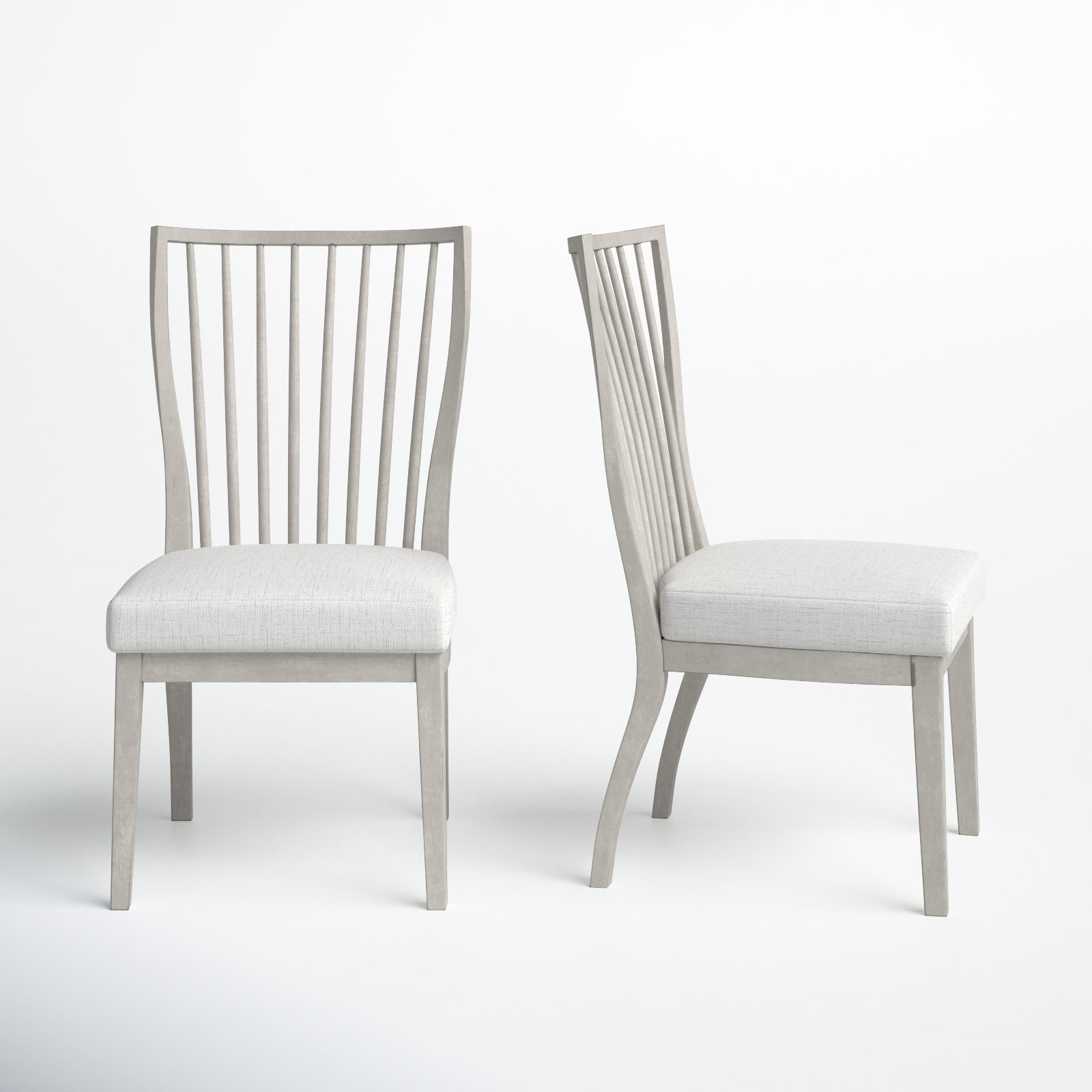 Universal Furniture Windsor Back Side Chair in Gray | Perigold
