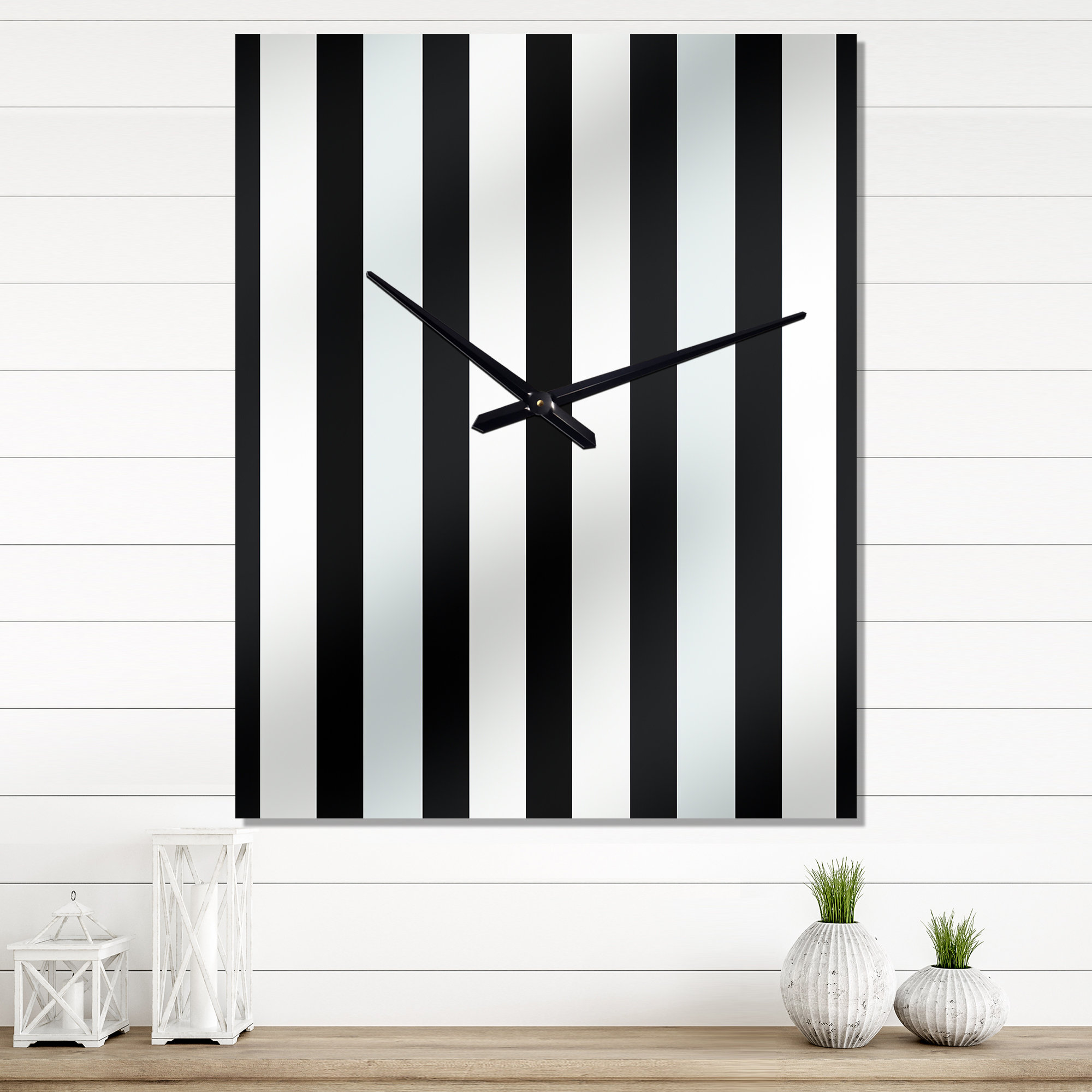 East Urban Home Jandra - Modern Very Large Wall Clocks | Wayfair