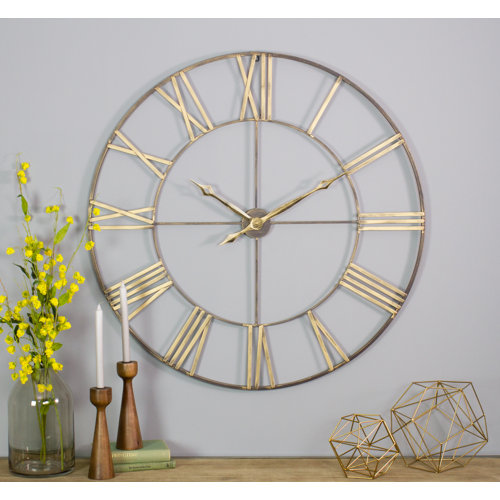 Round Wall Clocks You'll Love | Wayfair