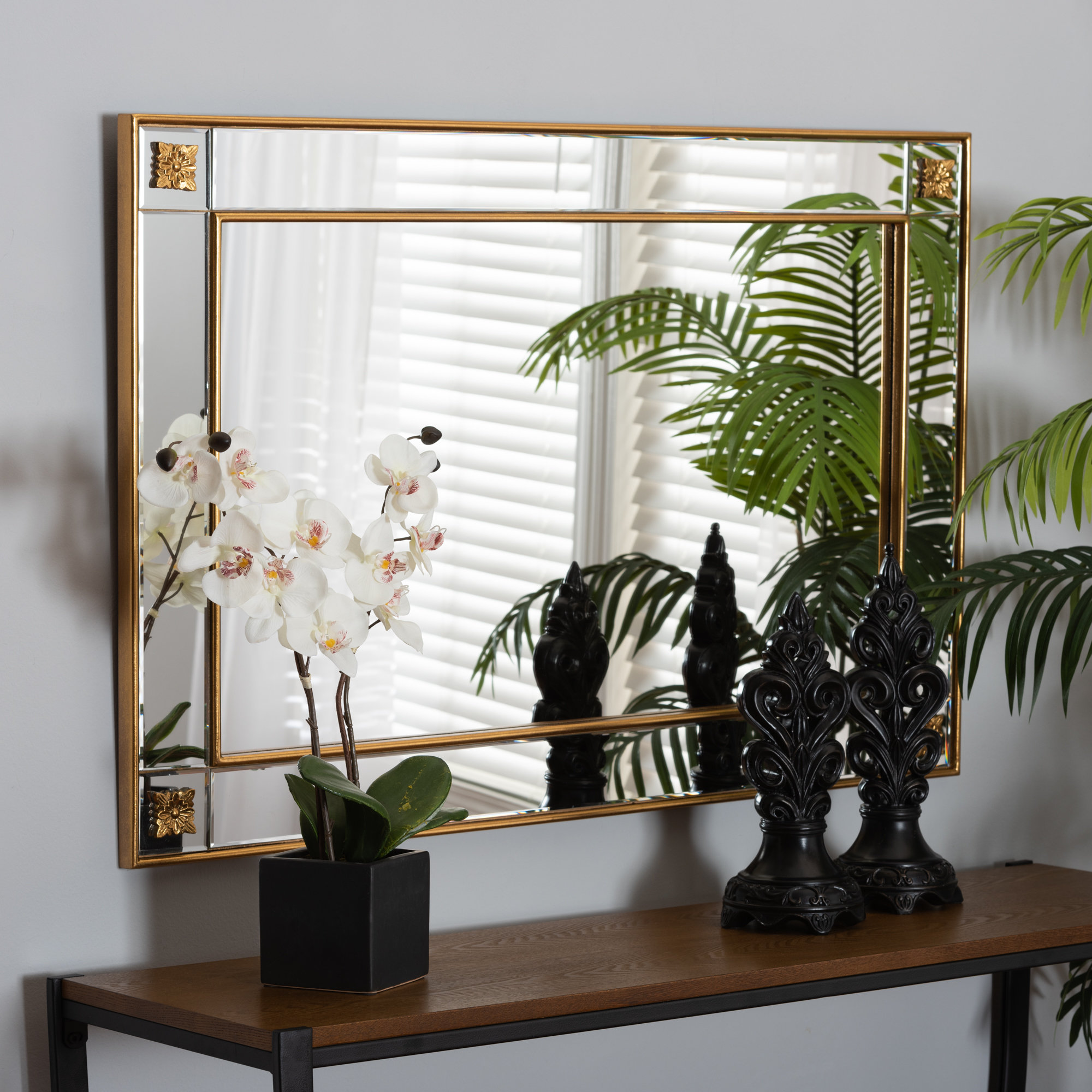 Willa Arlo™ Interiors Taylorsville Rectangle Wood Wall Mirror - Wayfair ...
