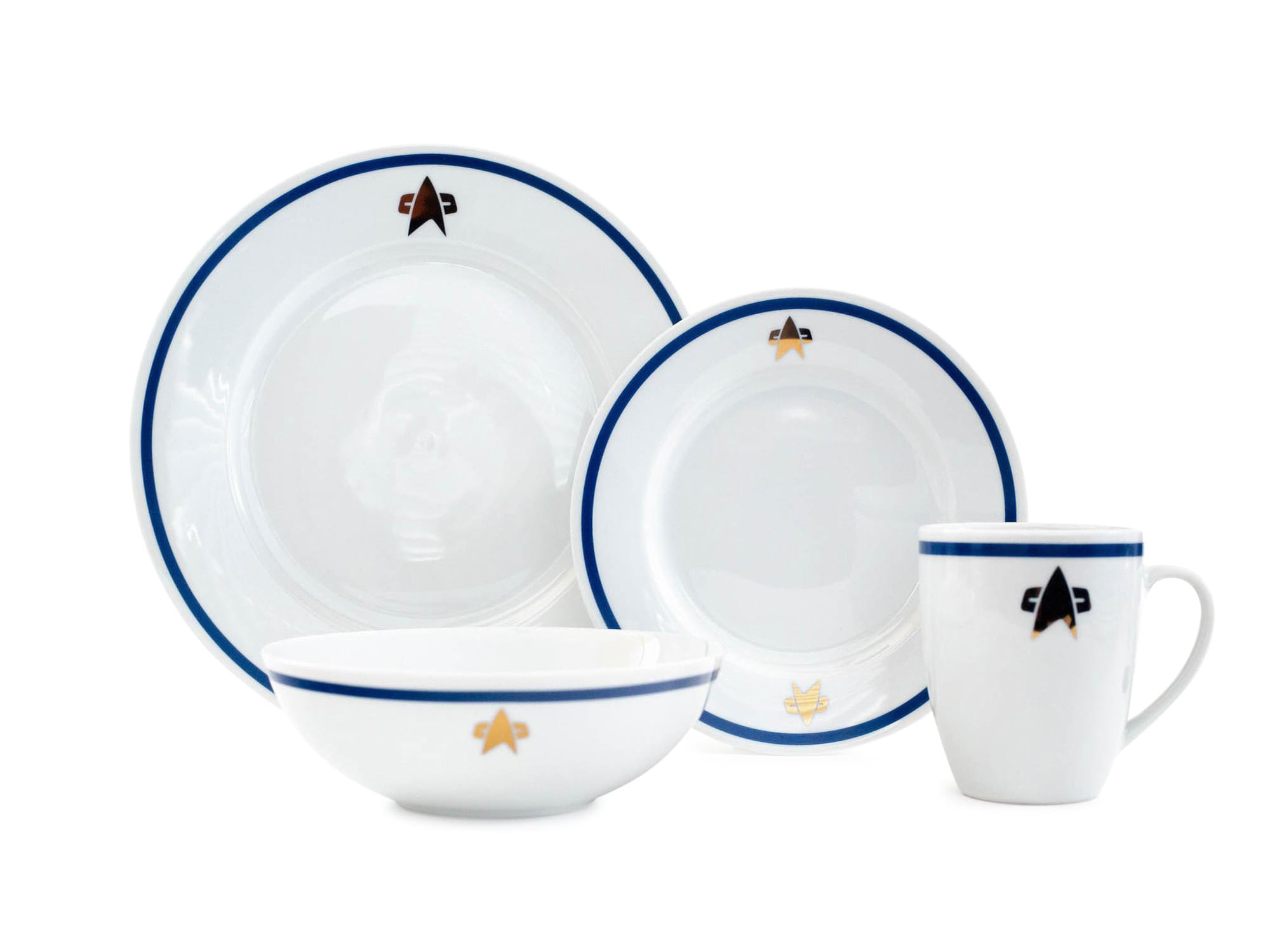Ukonic Star Trek 16 Dinnerware Set, Service for 4 - Wayfair Canada
