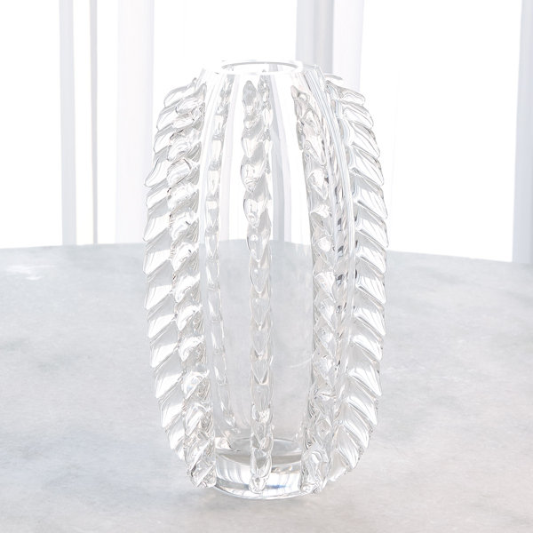 Global Views Fringe Vase-Clear | Perigold