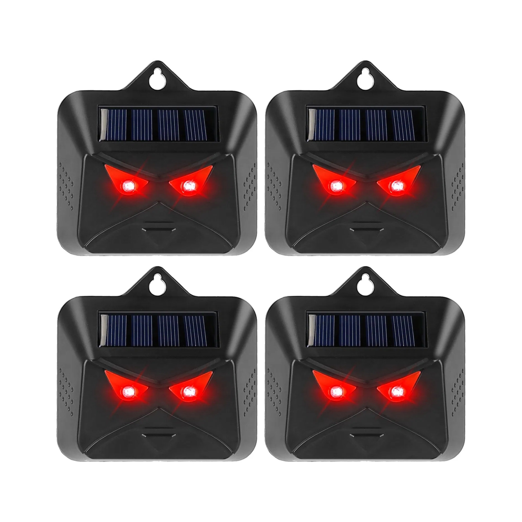 afoxsos 4-Piece Solar Predator Control Lights – Coyote, Deer & Bird ...