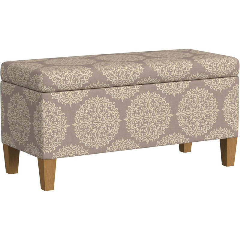 Wildon Home® Ottomon Upholstered Rectangular Storage Ottoman Bench with ...