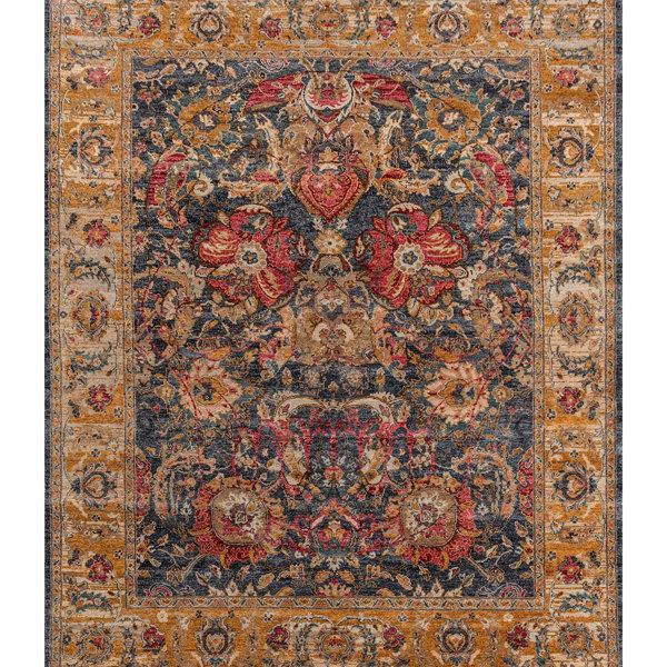 Bokara Rug Co., Inc. Handwoven Wool Oriental Area Rug in Brown/Red/Dark ...