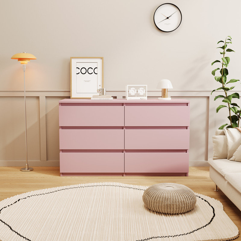 Hokku Designs Grande commode à 6 tiroirs - Wayfair Canada