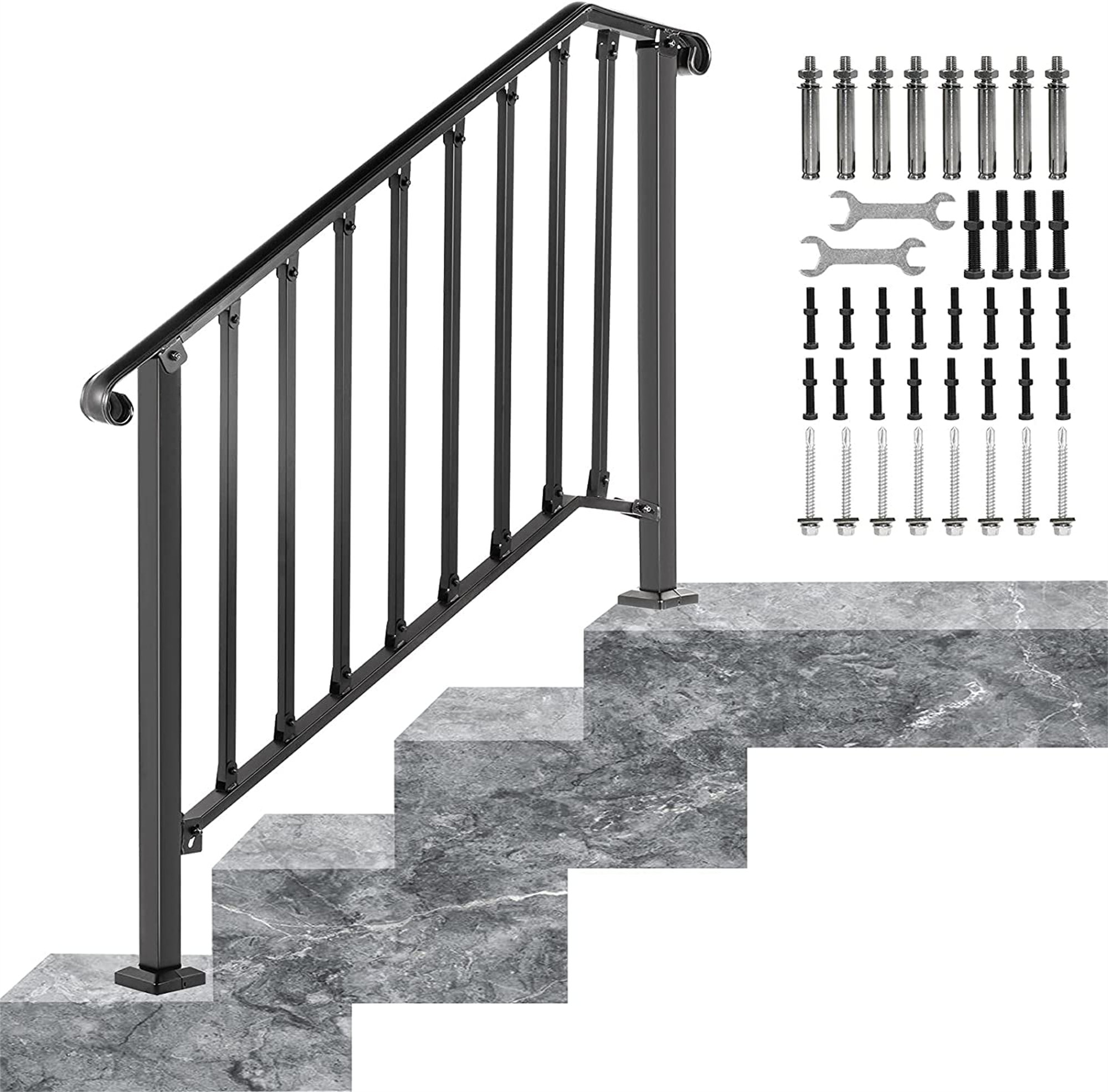 Extension Metal Stair Railings | Wayfair