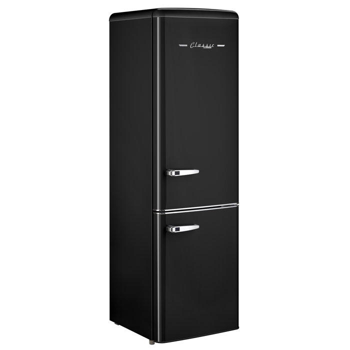 Unique Classic Retro 21.6" Manual Defrost 8.7 cu. ft. ENERGY STAR ...