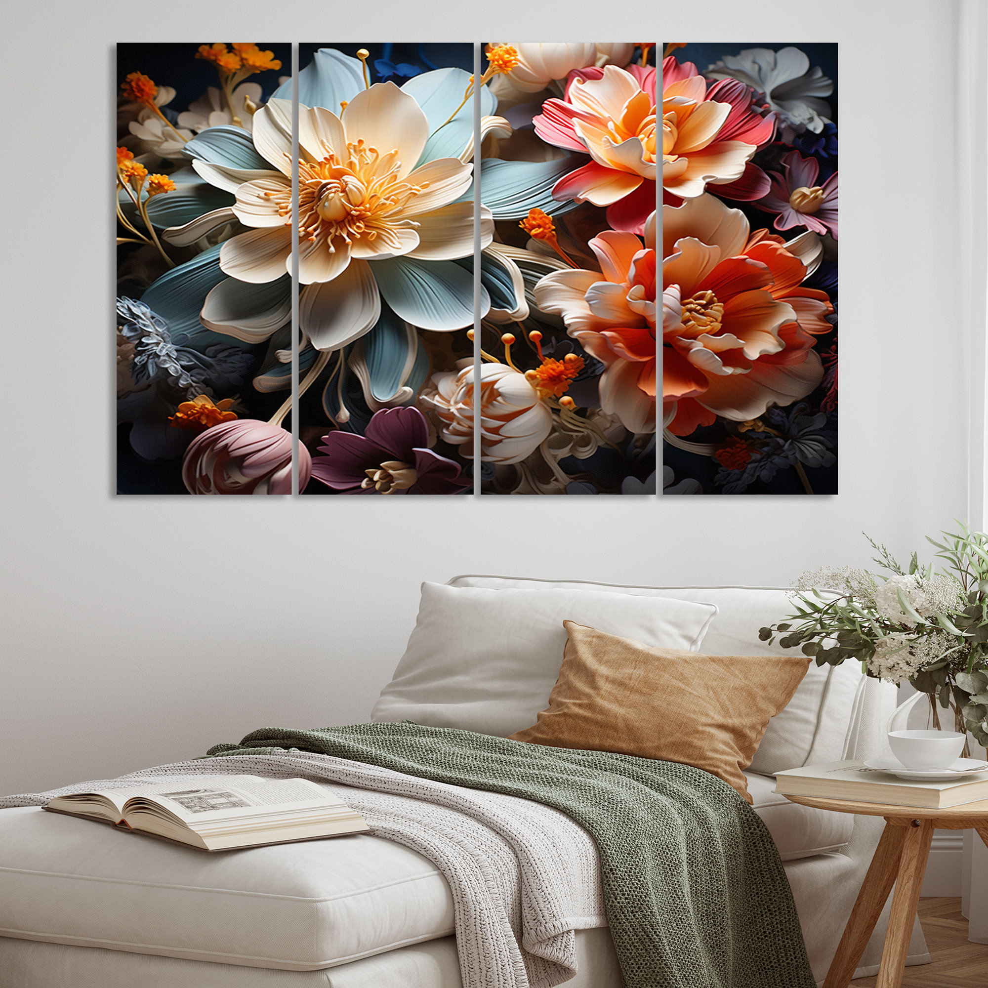 Design Art White Coral Abstract Still Lifes - Abstract Still Lifes ...