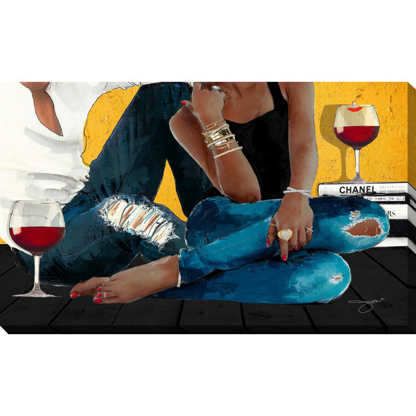 Mercer41 Casual Couple 2 (Horizontal) On Plastic / Acrylic by By Jodi ...