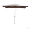 Arlmont & Co. 6 X 9Ft Patio Umbrella Outdoor Waterproof Umbrella With ...