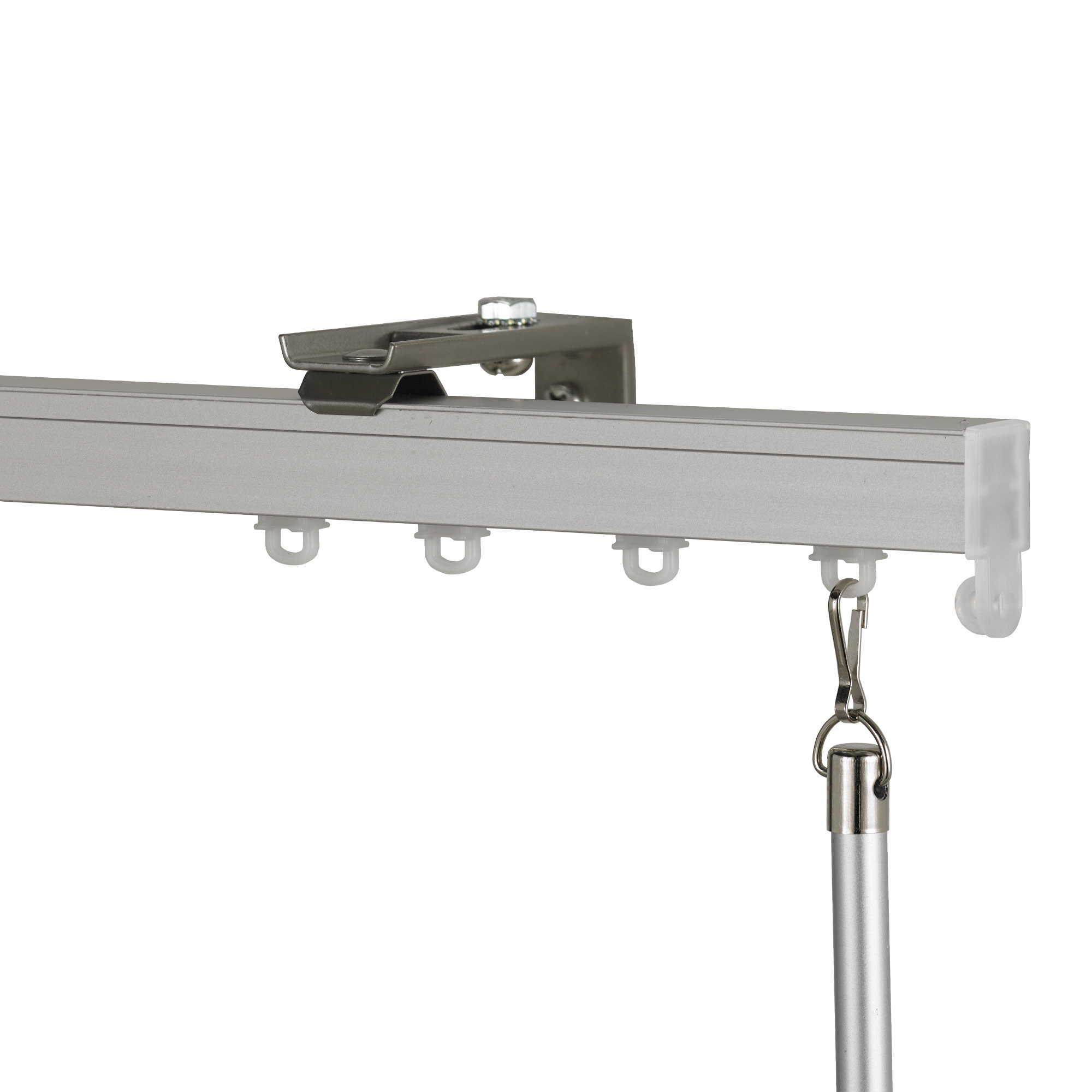 ClaireDeco Euroscope Single Traverse Window Curtain Rod Set & Reviews ...