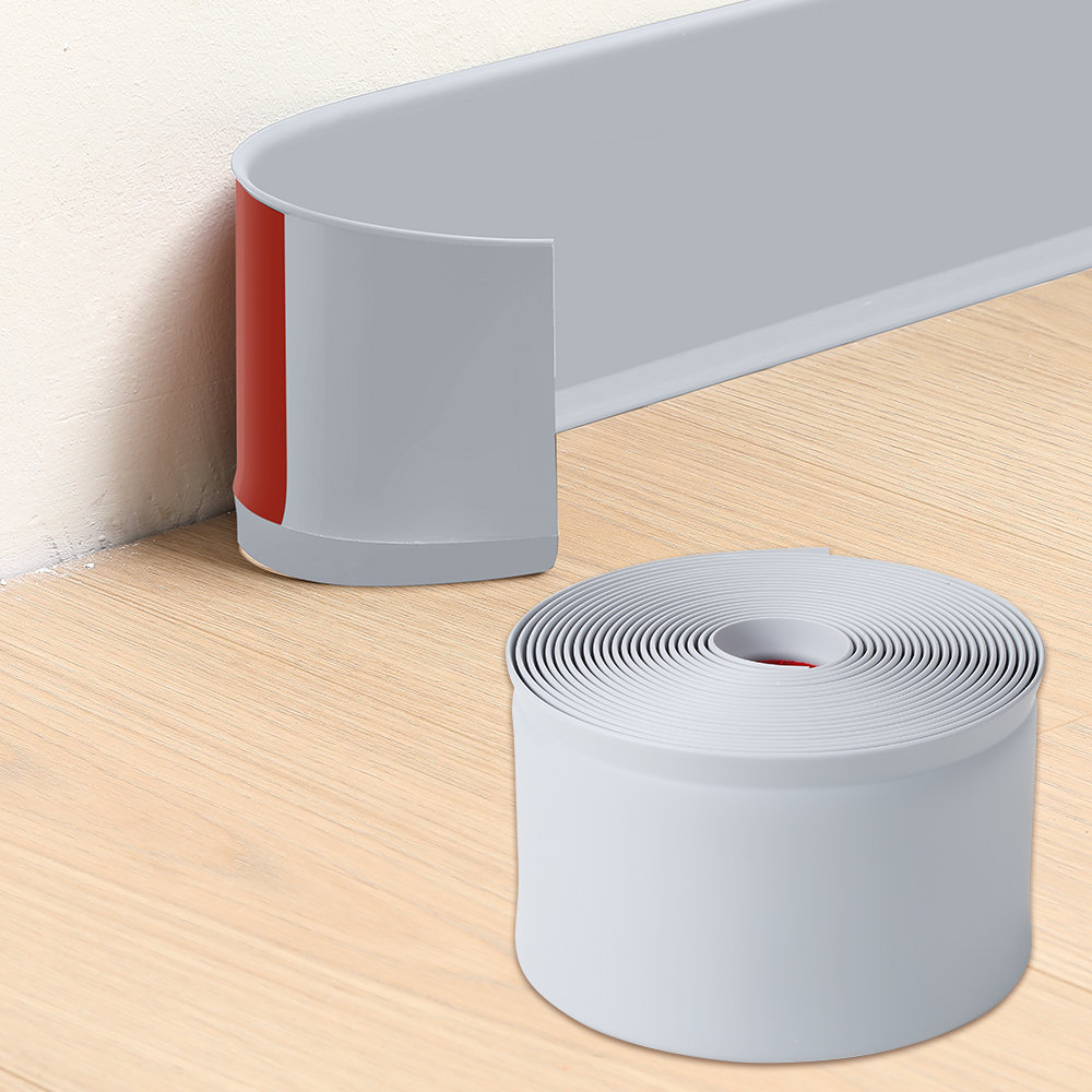 Butizone Vinyl 4'' W x 240'' L Wall Base | Wayfair
