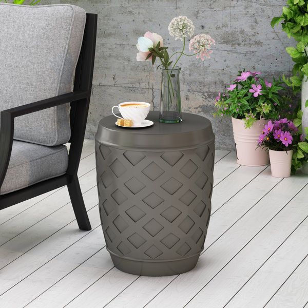Brayden Studio® Admiral Concrete Outdoor Side Table & Reviews - Wayfair ...