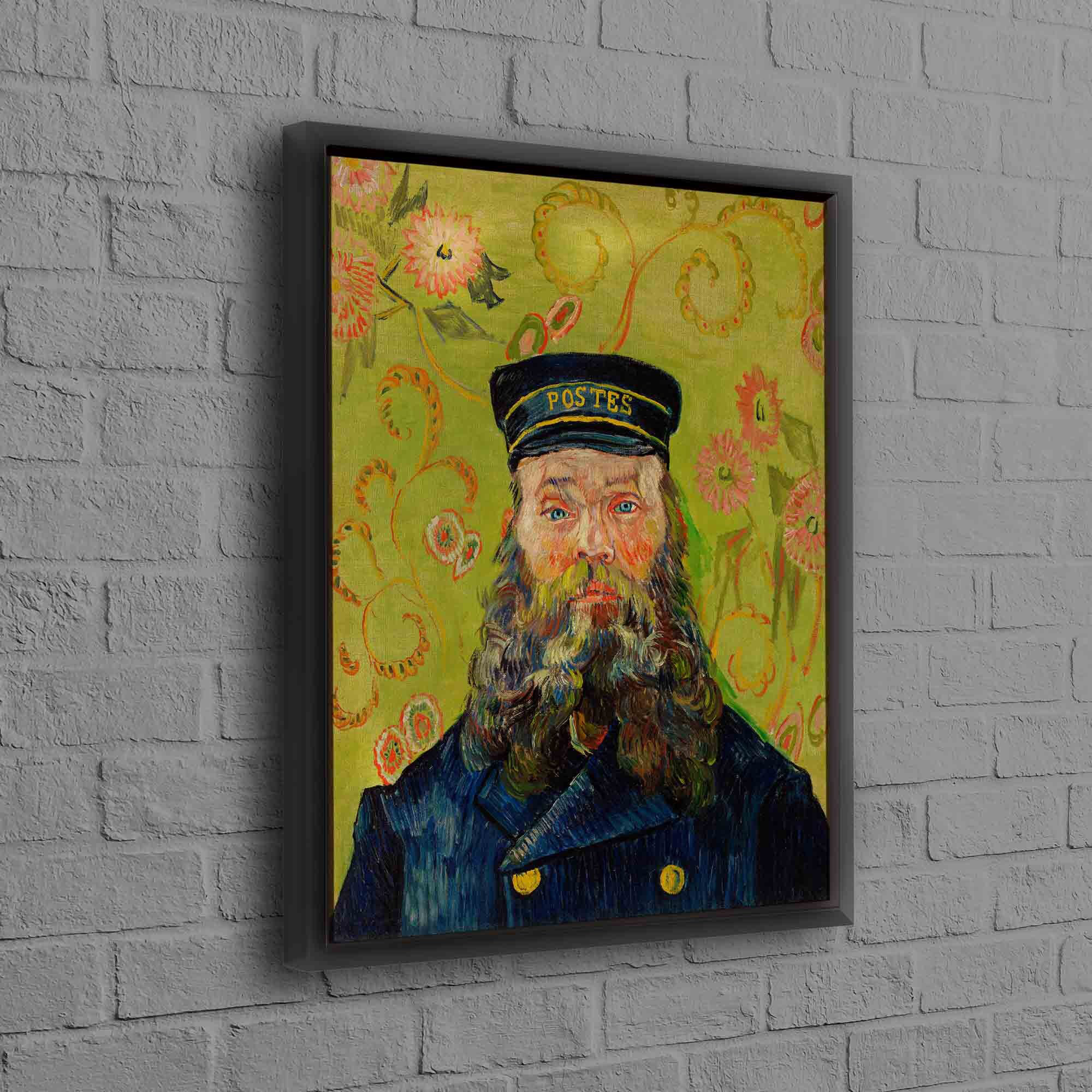 kayra export Van Gogh Inspired Postman Joseph Roulin Portrait Canvas ...
