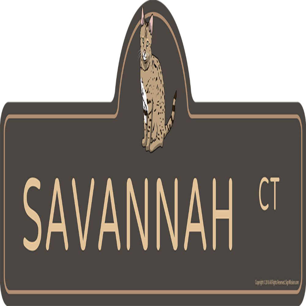 SignMission Savannah Street Sign | Wayfair