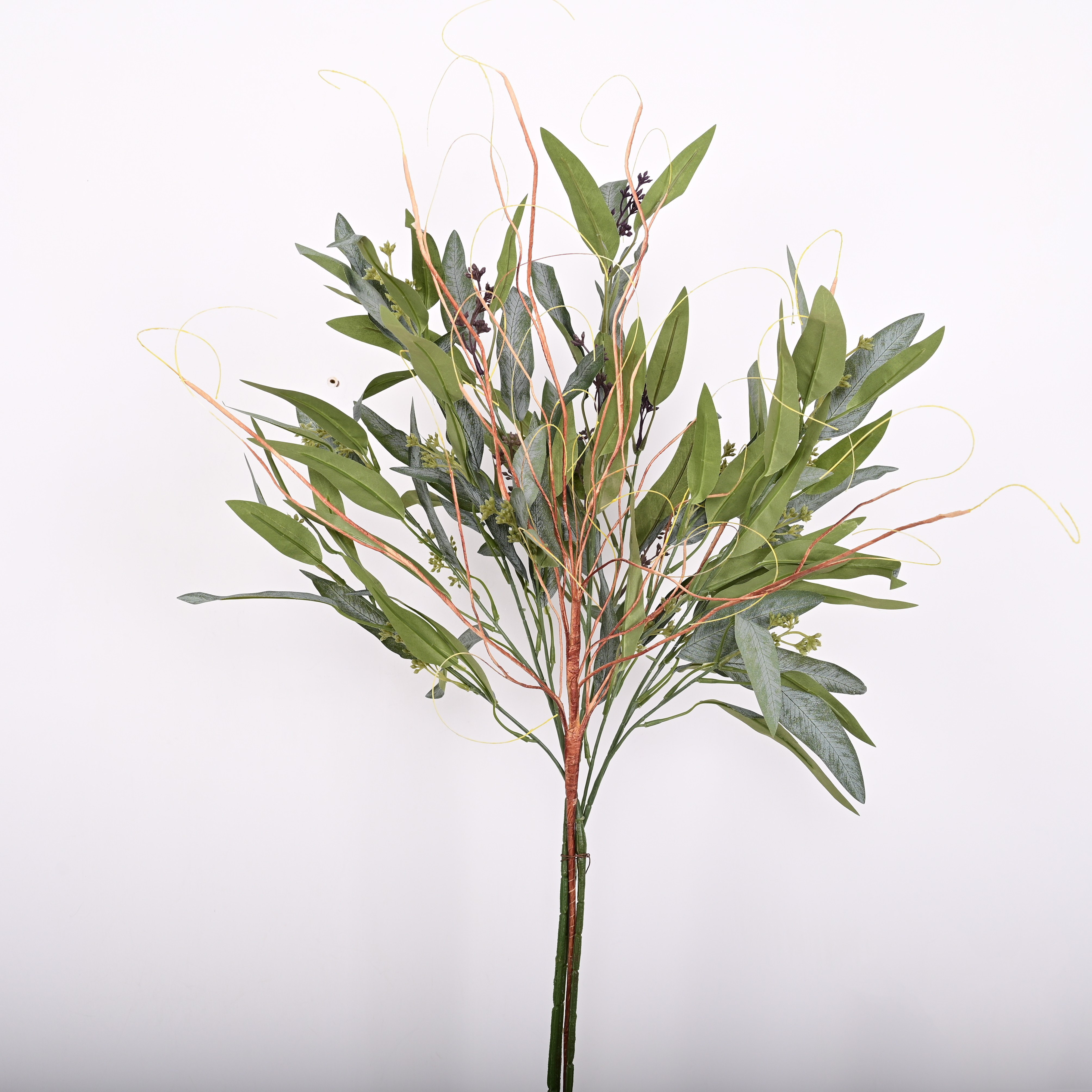 Primrue Artificial Farmhouse Greenery Foliage Leaves Sprays Berry Long ...