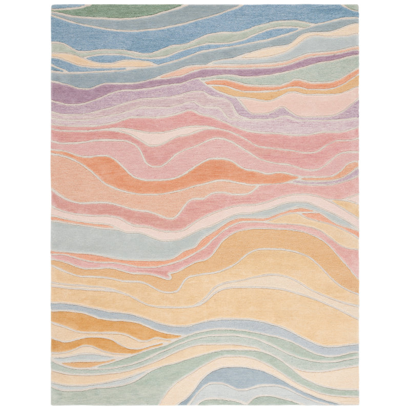 Joss & Main Andorra Hand Tufted Abstract Rug & Reviews | Wayfair