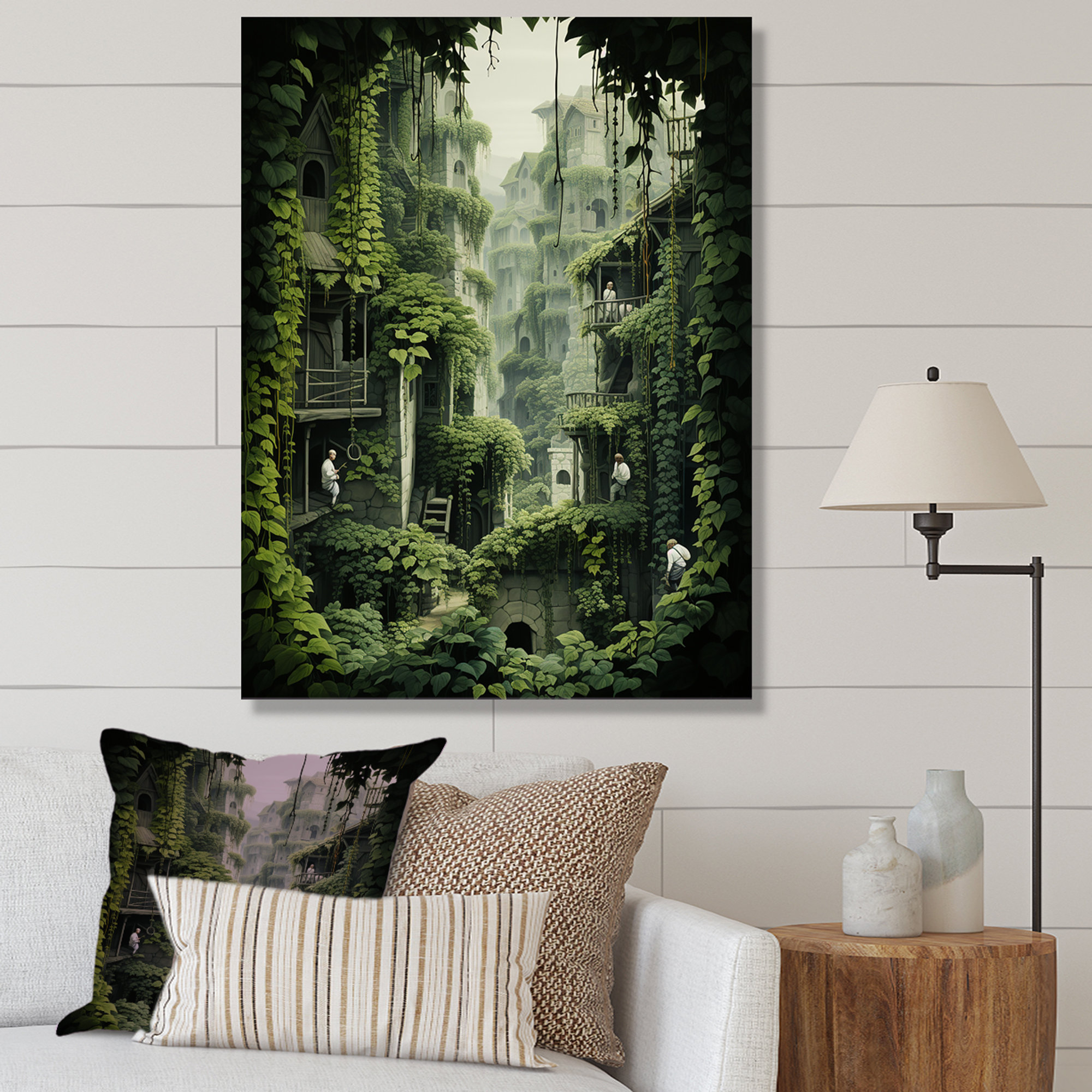 Loon Peak® Hidden Forest Castle Unveiled II - Forest Wall Art | Wayfair
