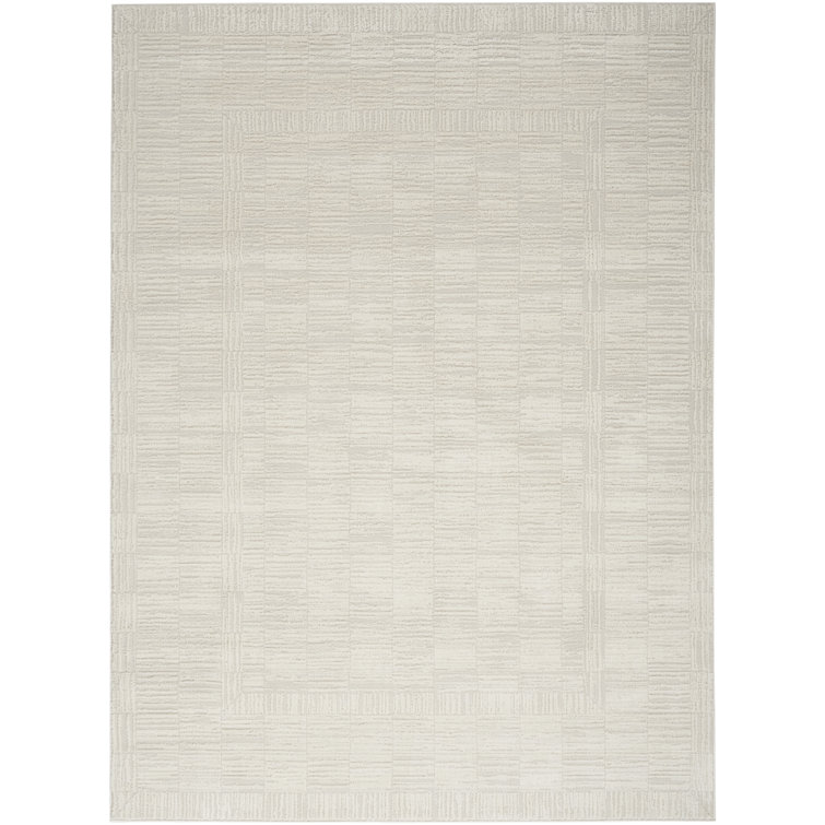 Wrought Studio™ Mayukha Beige Modern Indoor Rug | Wayfair