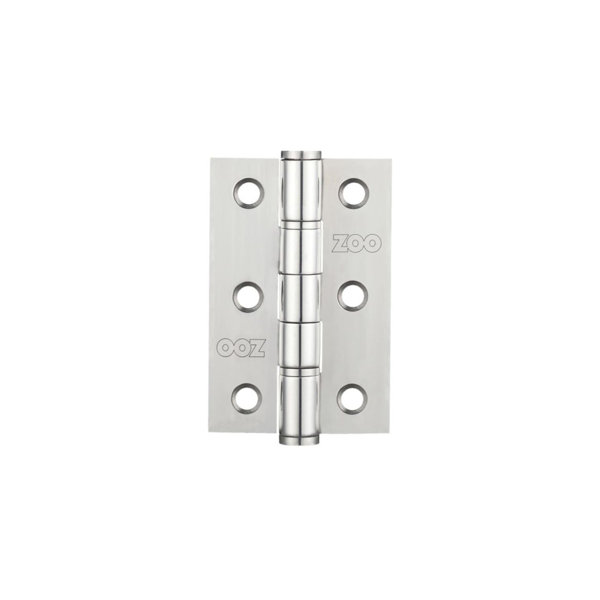 Zoo Hardware 7.6cm H x 5cm W Intumescent Hinge Pad Pair Door Hinges ...
