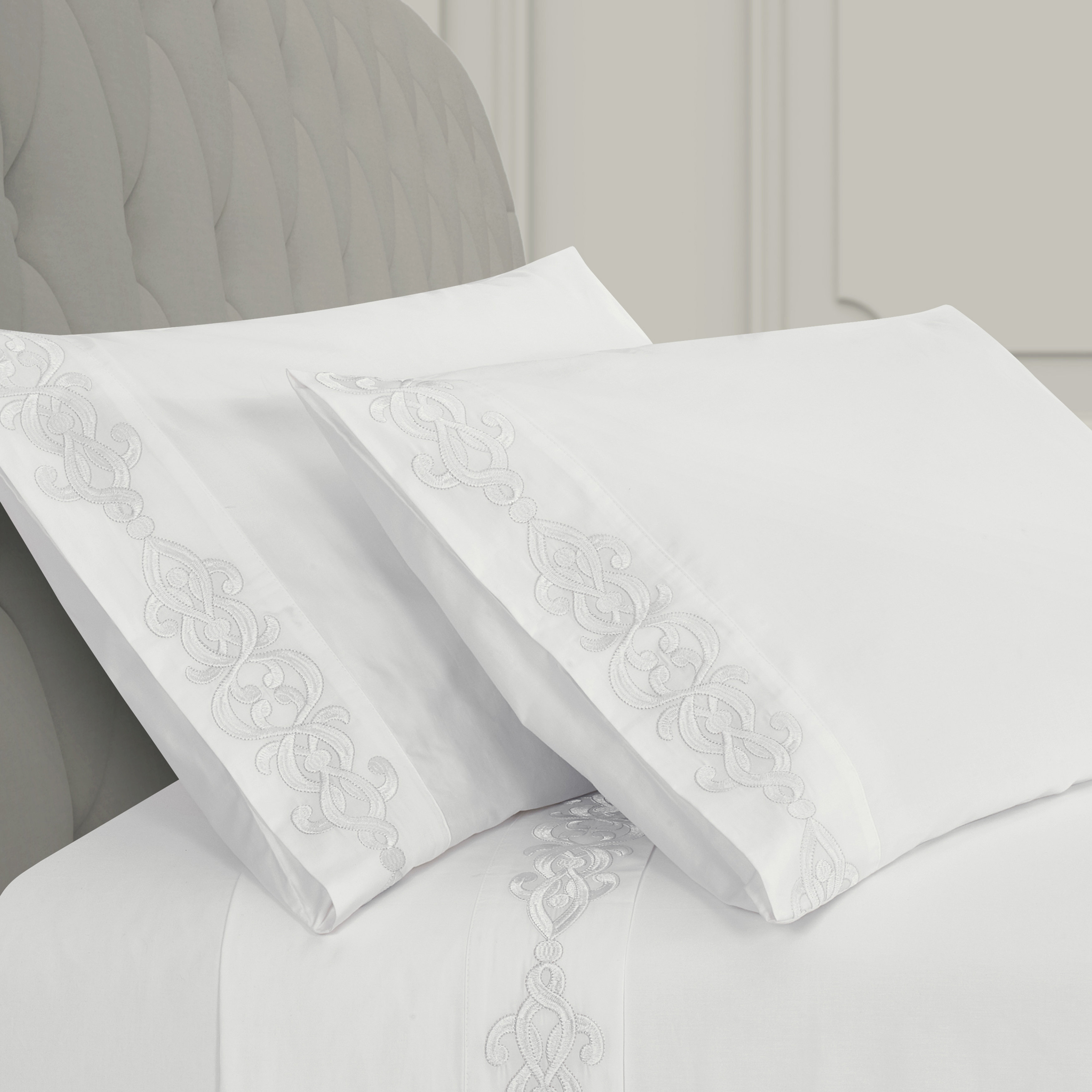 Five Queens Court Isabel Pillow Case Pair & Reviews | Wayfair