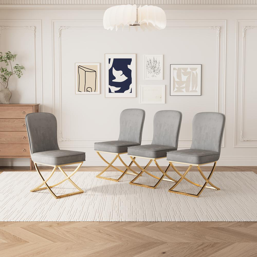 Everly Quinn Dining Chair (Set of 4) | Wayfair