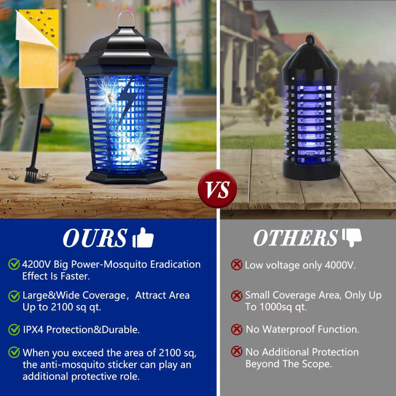 ARC 12" Plug-in Outdoor Lantern "& Reviews" | Wayfair