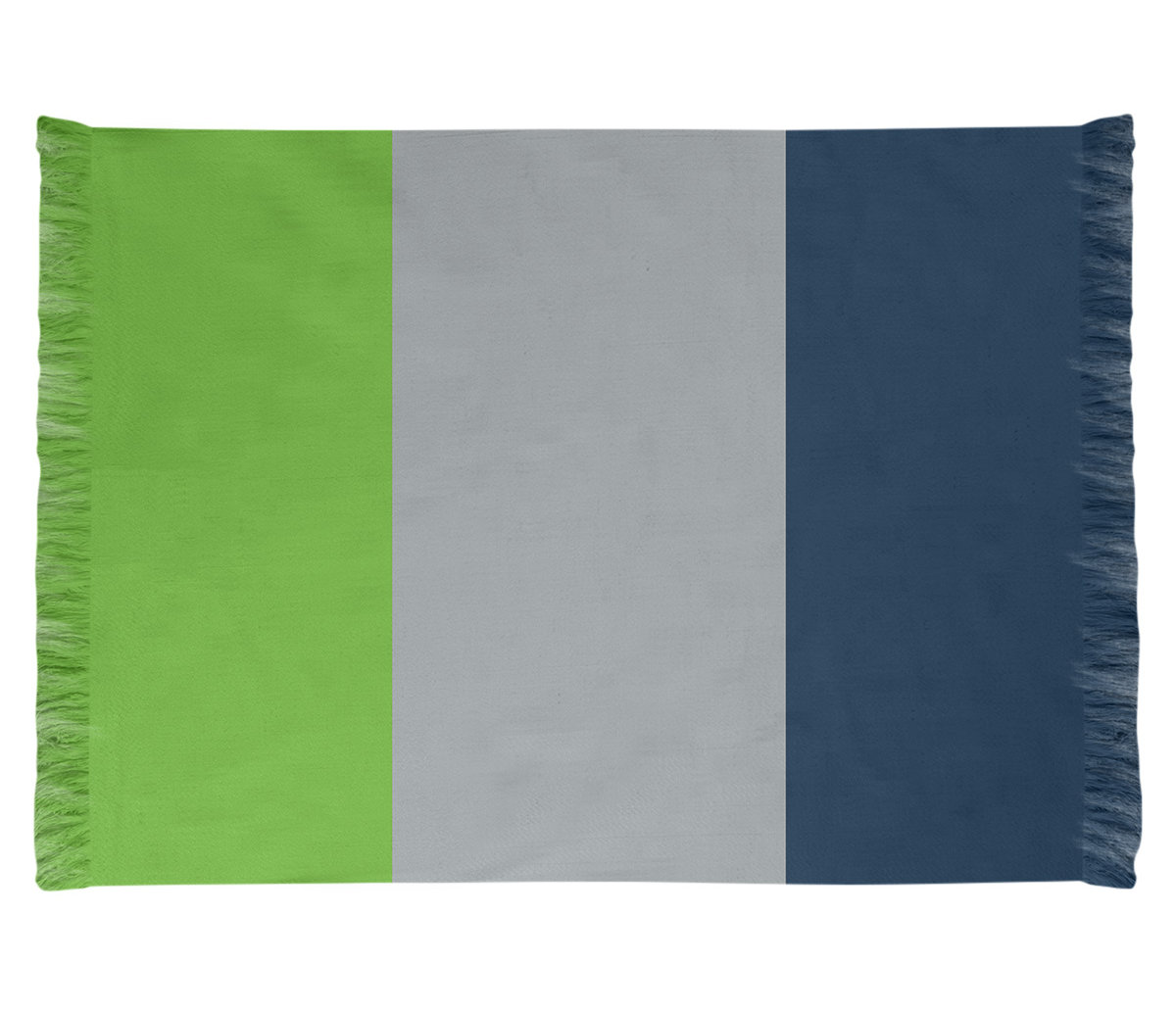 East Urban Home Seattle Football Blue/Gray/Green Area Rug - Wayfair Canada