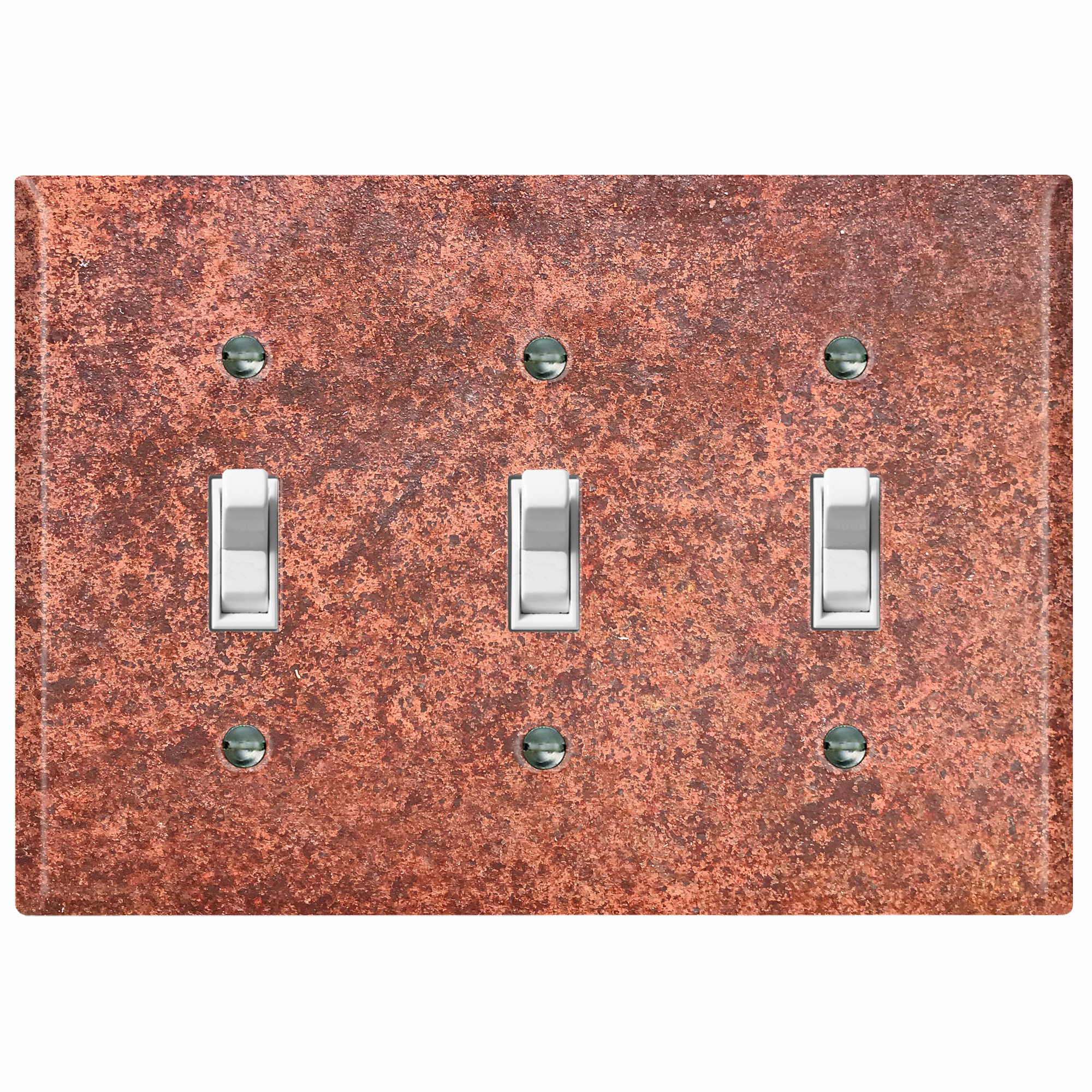 WorldAcc 3-Gang Toggle Light Switch Wall Plate | Wayfair