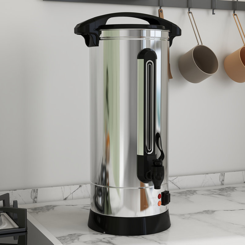 Yesurprise 1pcs 16l Double-layer Stainless Steel Coffee Pot With Bottom ...