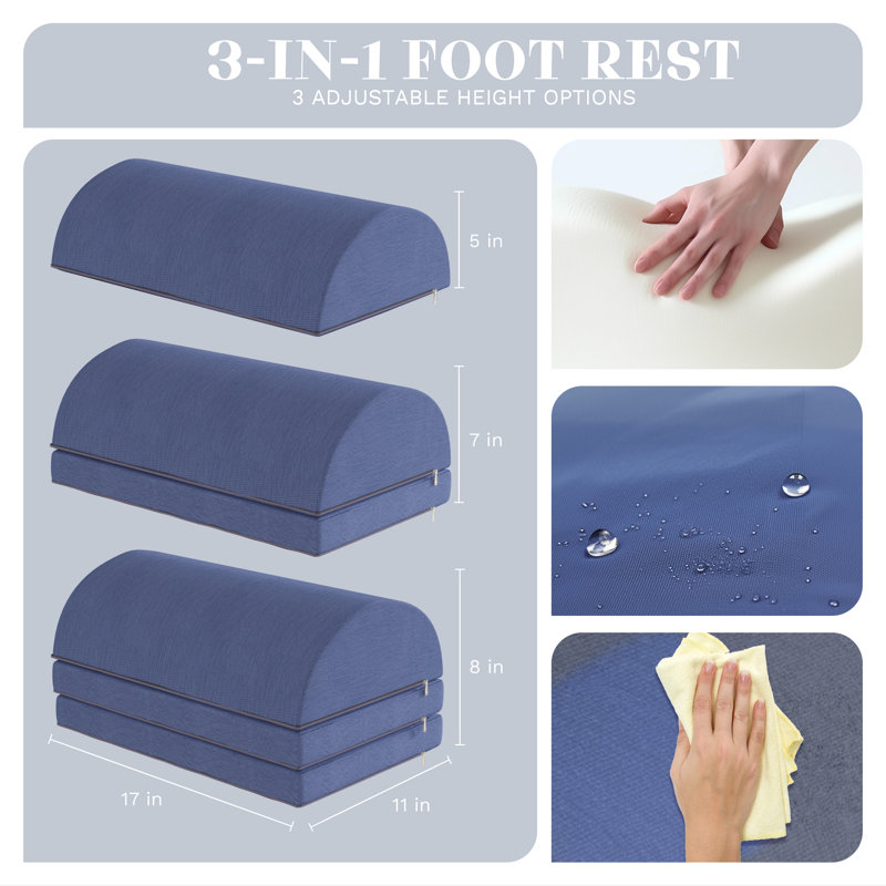 WOWMAX Sponge Footrest | Wayfair