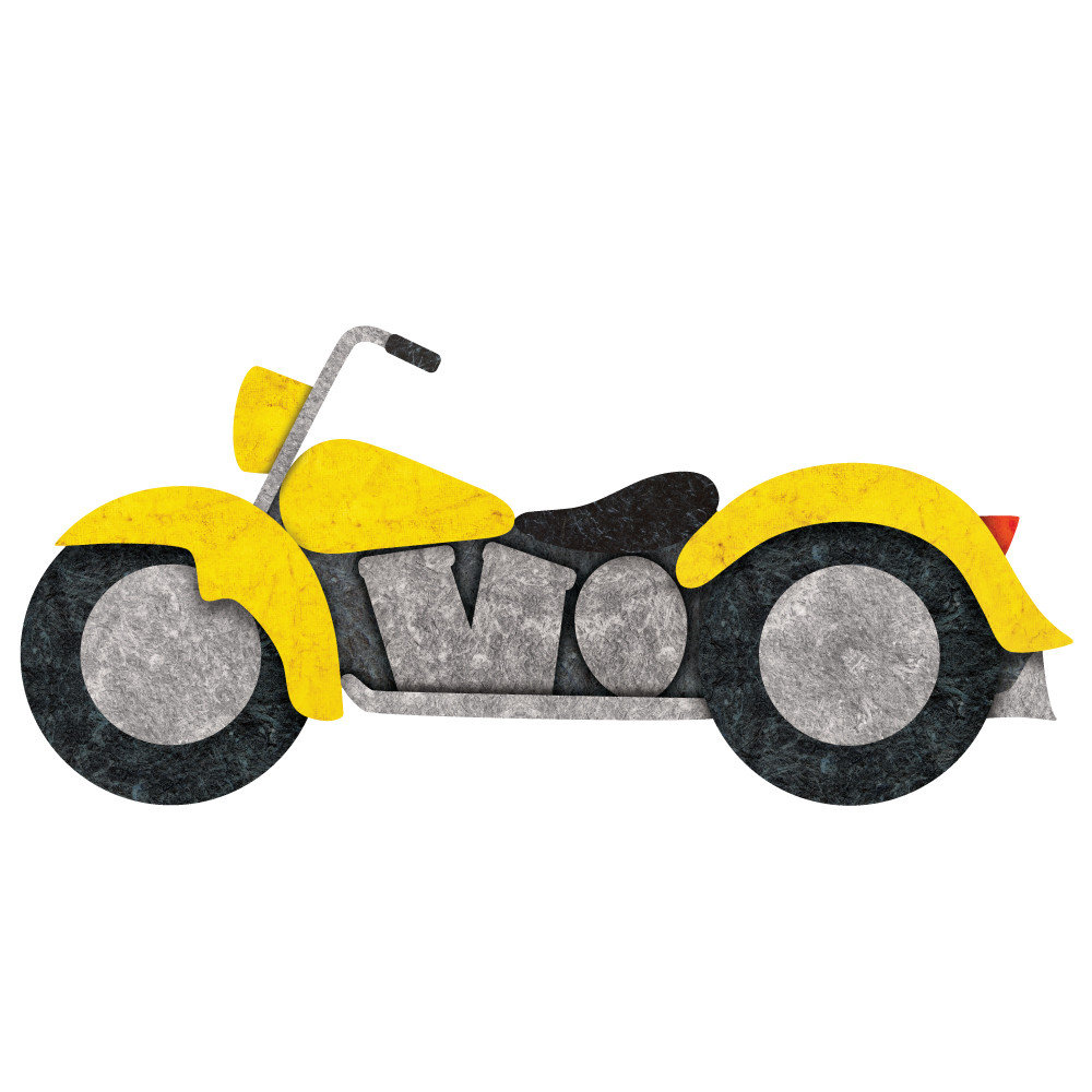 My Wonderful Walls Left Facing Motorcycle Wall Decal - Wayfair Canada