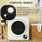 All-in furniture Compact Laundry Tumble Dryer Machine,Portable Clothes ...