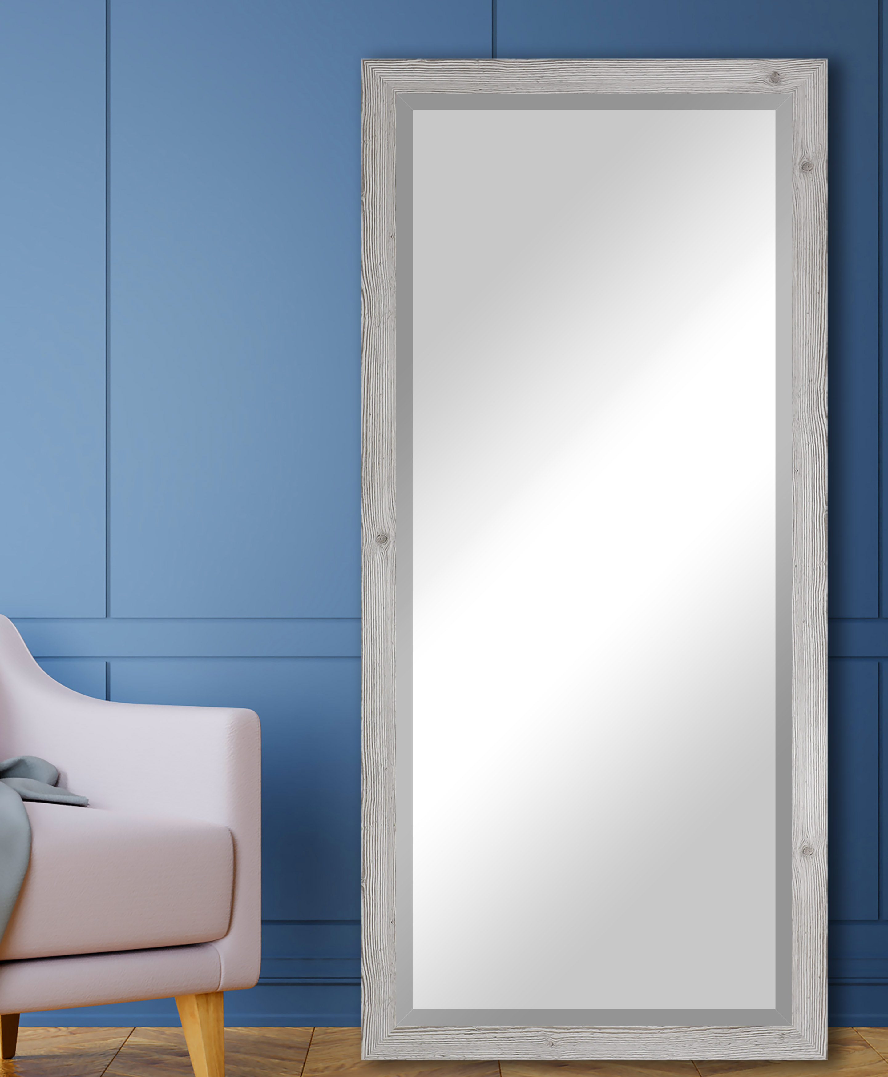 Birch Lane™ Fey Rustic Traditional Full Length Mirror & Reviews ...