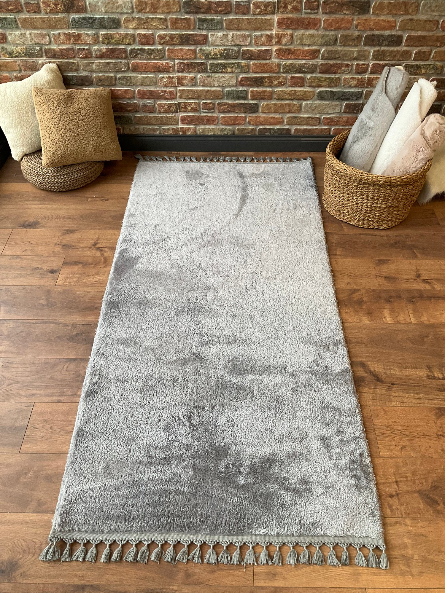 Mercer41 Dobney Area Rug with Non-Slip Backing | Wayfair