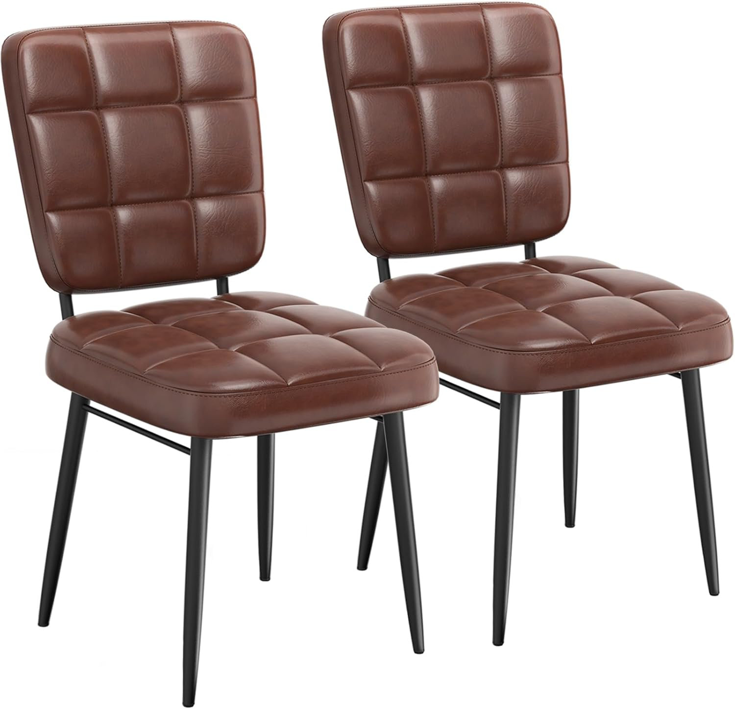 George Oliver Upholstered Dining Chairs with Thick Cushion, High ...