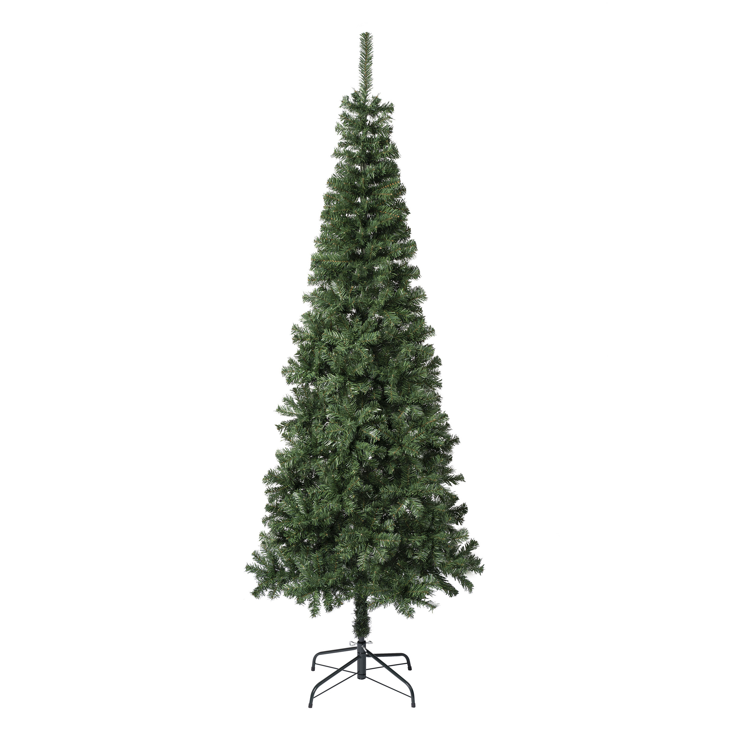 The Holiday Aisle® Linden Spruce Slim Tree & Reviews | Wayfair