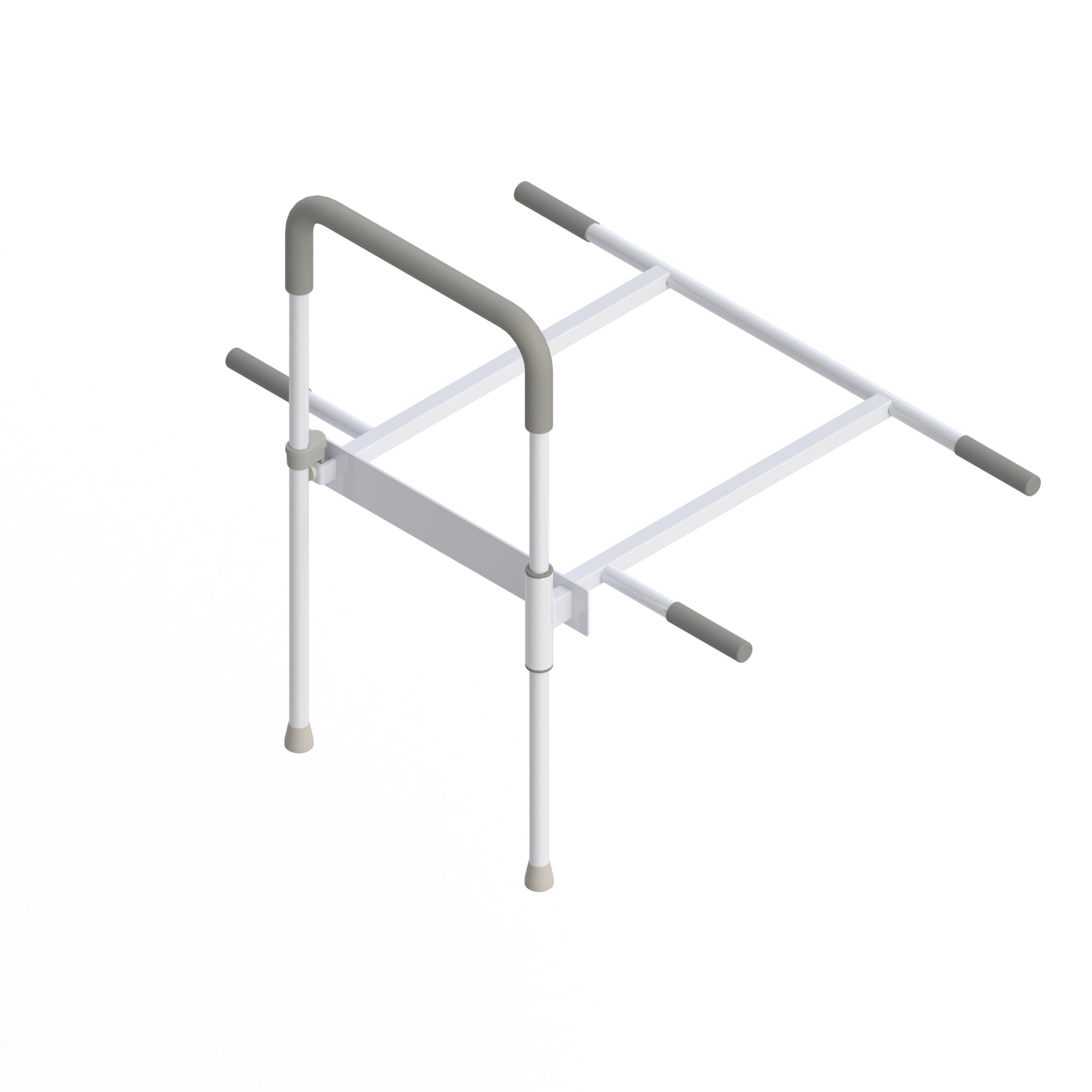 HEALTHCRAFT Smart-Rail: Dual Position Bed Rail, Pivoting Side Rail For ...