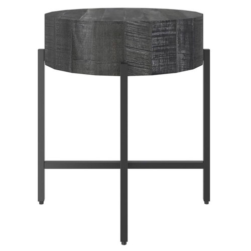 Loon Peak® Caymon 24'' Tall Solid Wood End Table & Reviews | Wayfair