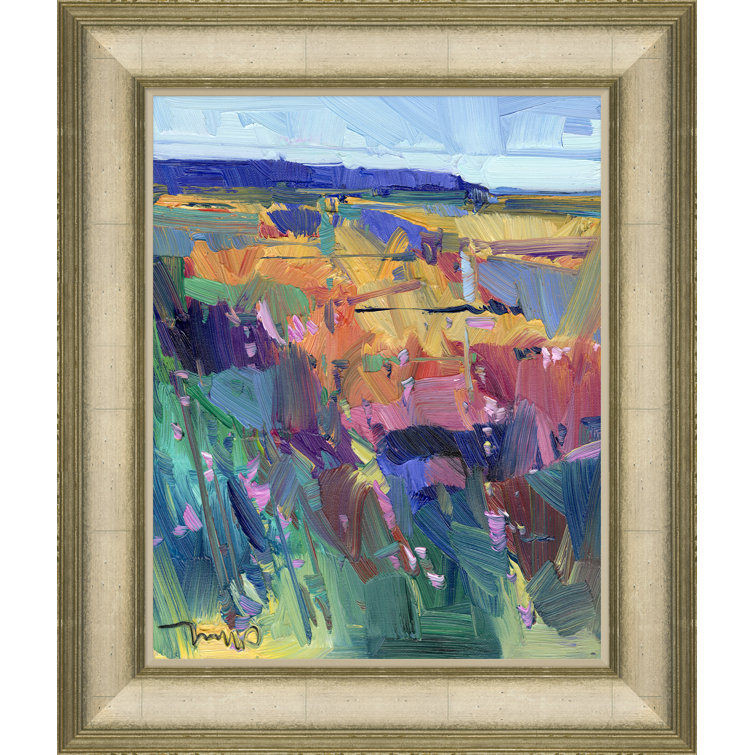 Soicher-Marin Joseph Mota Bright Field Framed On Canvas by Joseph Mota ...